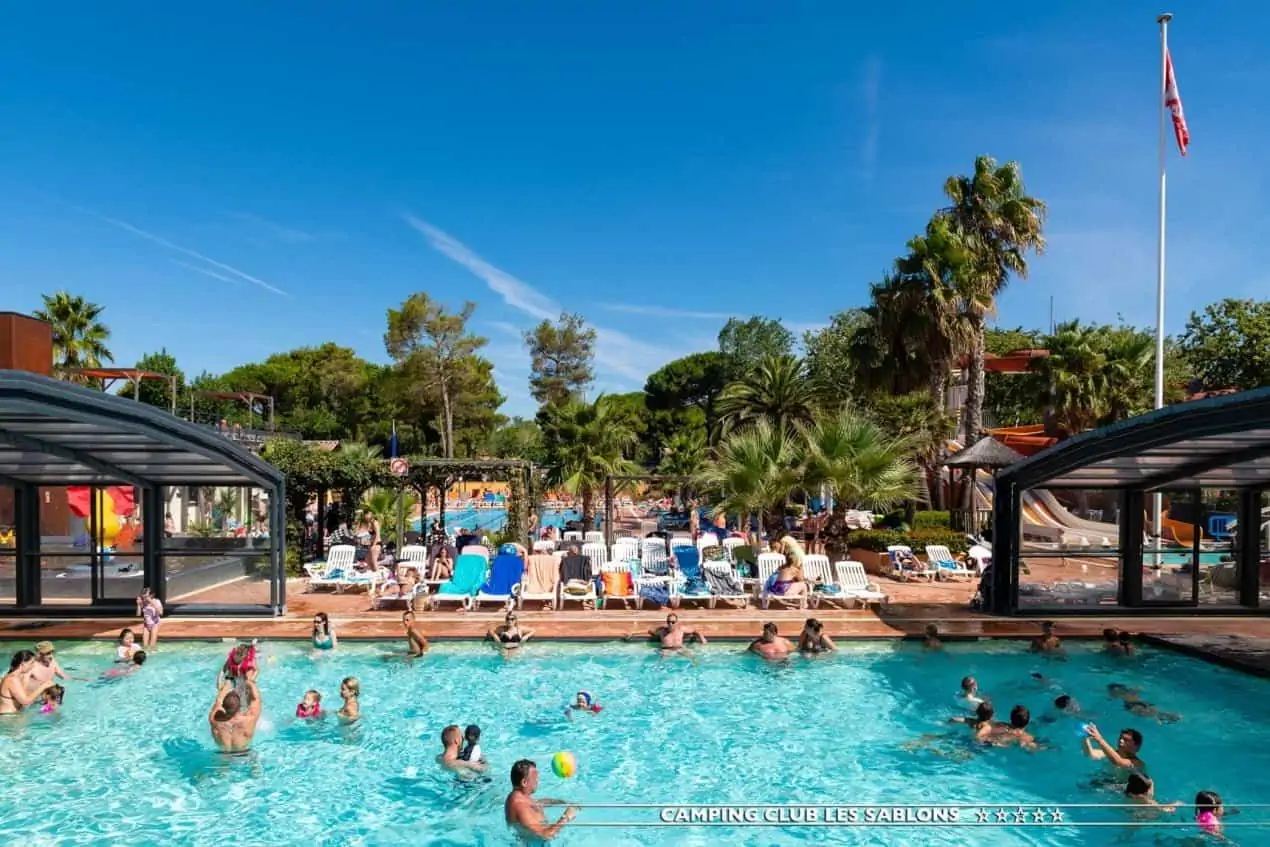 Camping 5* Les Sablons au bord de mer entre Vias & Portiragnes